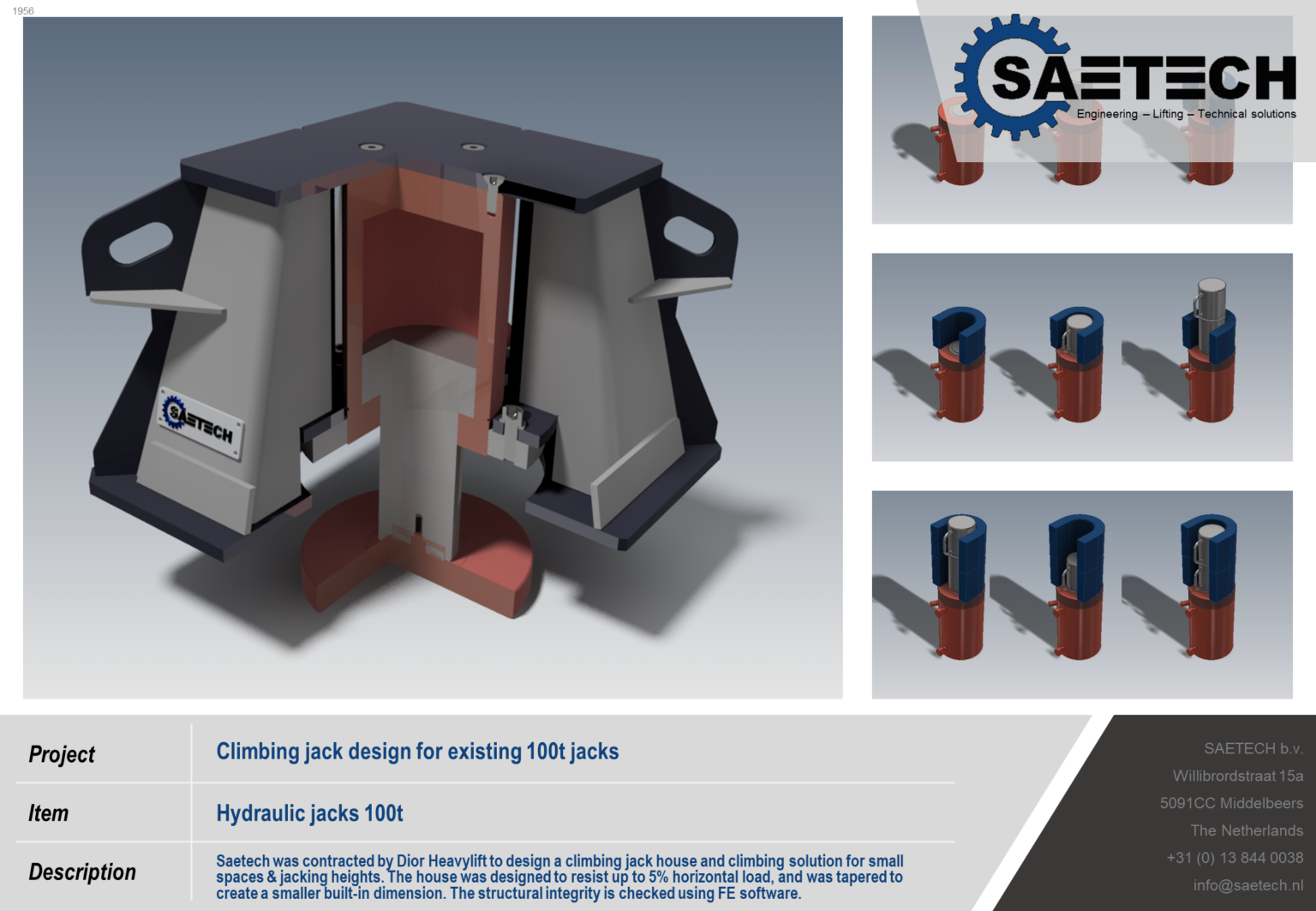 Hydraulic-Enerpac-jack-structural-engineering-Saetech - Saetech